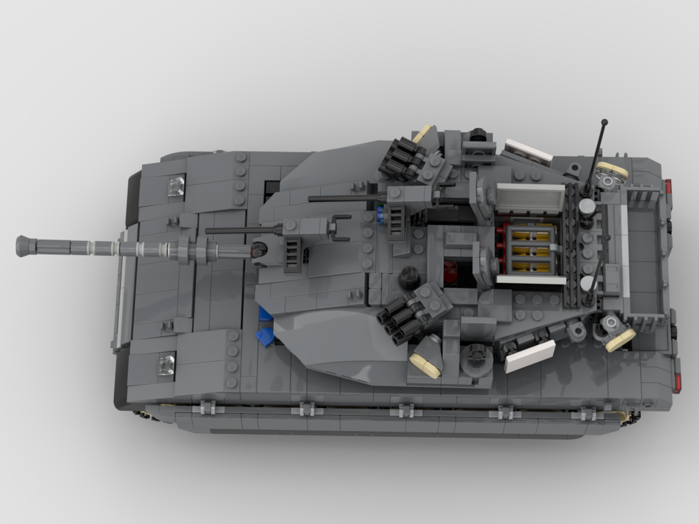 Lego Moc Mini Merkava Mk4 By Etphhm Rebrickable Build With Lego