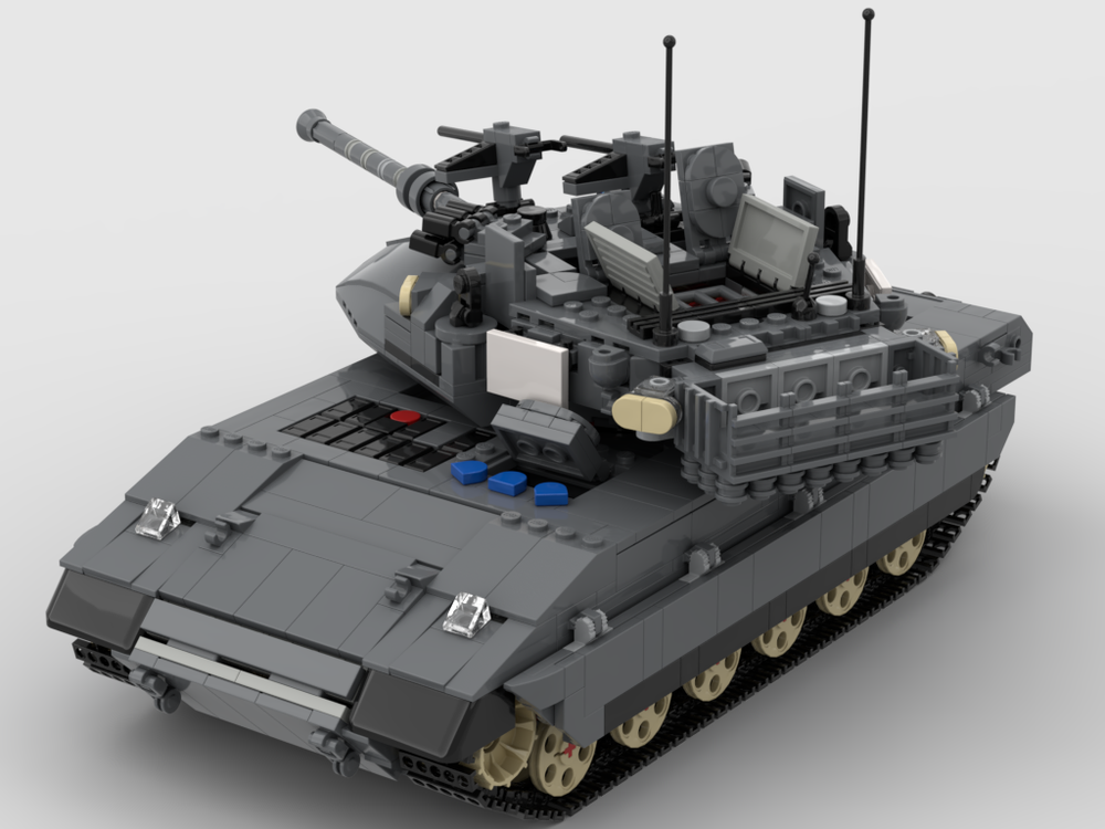 Lego Moc Mini Merkava Mk4 By Etphhm Rebrickable Build With Lego