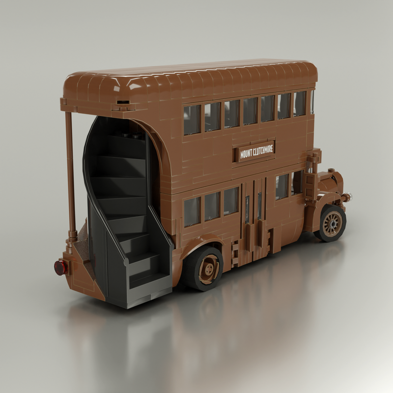 LEGO MOC Vintage Double-Decker Bus by Dongeraldo | Rebrickable - Build ...