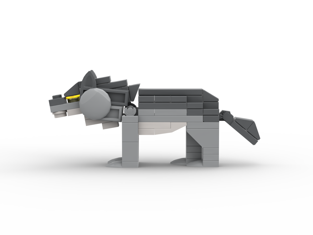 LEGO MOC Wolf by Allen0937 | Rebrickable - Build with LEGO