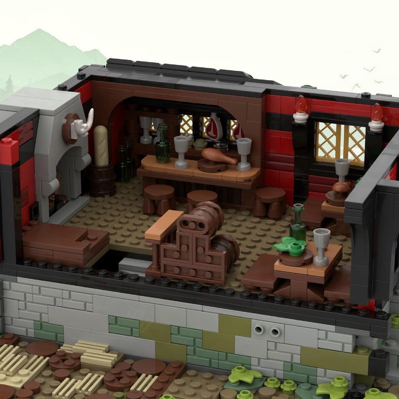 LEGO MOC-111710 THE CRUSADER'S INN by marinbrickdesign | Rebrickable ...