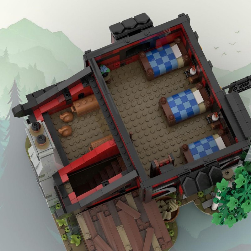 LEGO MOC-111710 THE CRUSADER'S INN by marinbrickdesign | Rebrickable ...