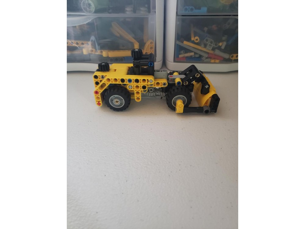 LEGO MOC Mini Wheel Dozer by A_Dilophosaurus | Rebrickable - Build with ...