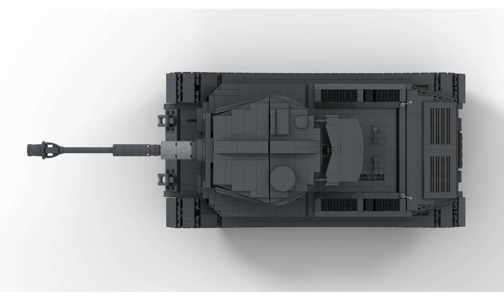 LEGO MOC WW2 Tank - Tiger (P) - VK 45.01 (P) by Gautsch | Rebrickable ...