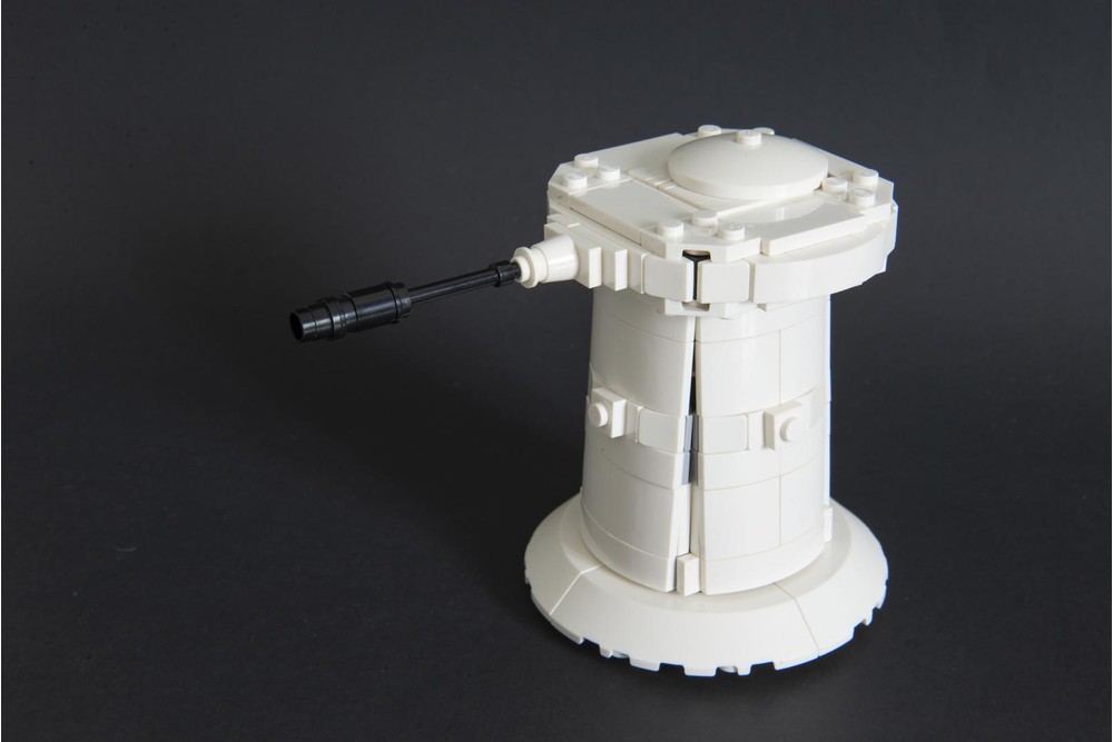 LEGO MOC Hoth DF.9 Turret by RosesMustBuild | Rebrickable - Build with LEGO