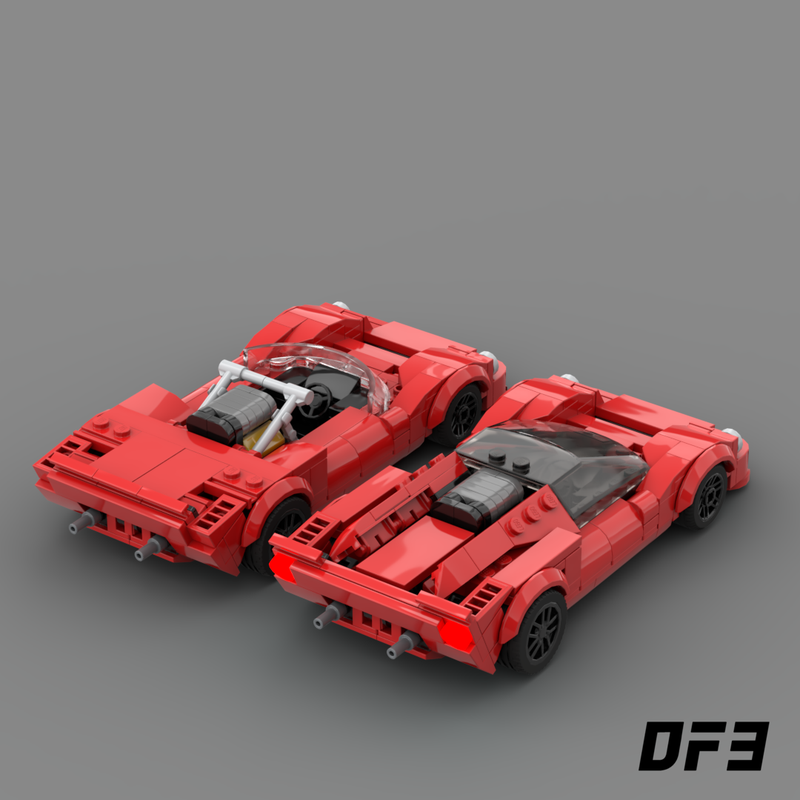 LEGO MOC Lola T70 1969 by df3_legomocs | Rebrickable - Build with LEGO