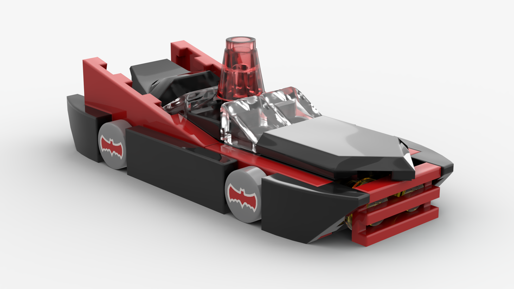 LEGO MOC Miniature Batmobile'66 by javiperillas | Rebrickable - Build ...