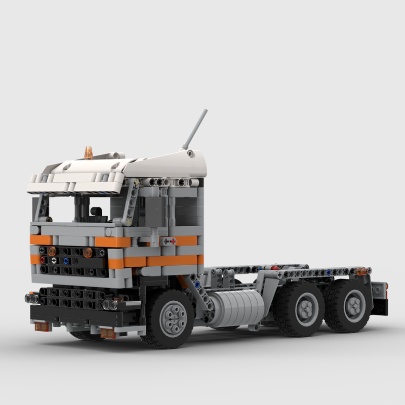 LEGO MOC DAF F2800 crane truck 42128 B model by OldOlneyLego ...