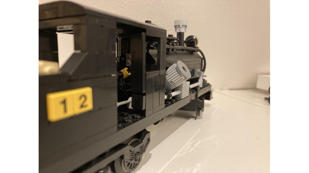 LEGO MOC Geared Train Engine - Steam Locomotive by Lasadi | Rebrickable ...