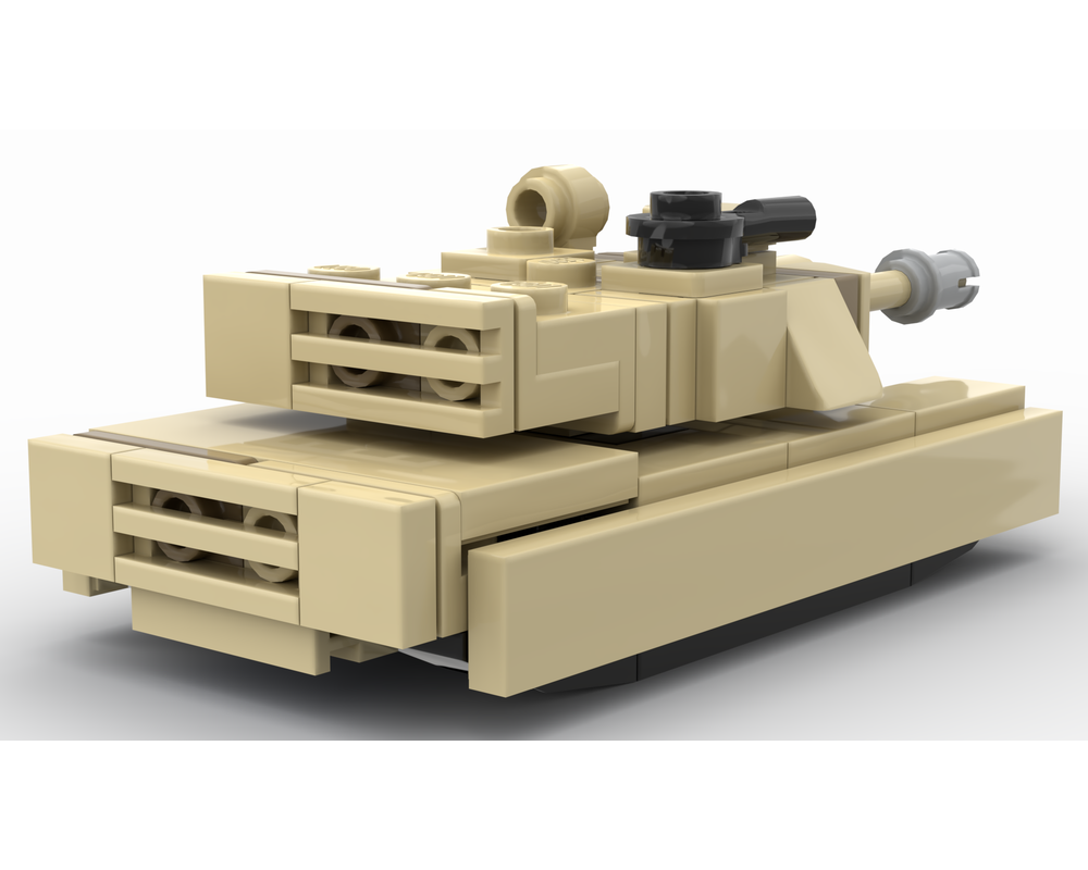 LEGO MOC M1A2 Abrams mini by einwildesKoppi | Rebrickable - Build with LEGO