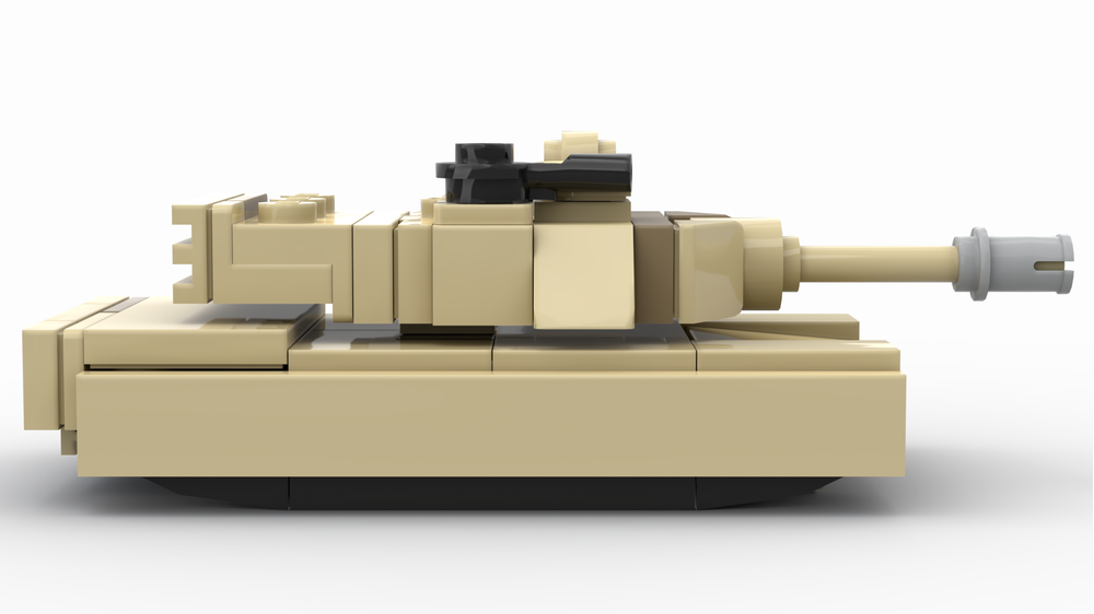 Lego Moc M1a2 Abrams Mini By Einwildeskoppi Rebrickable Build With Lego