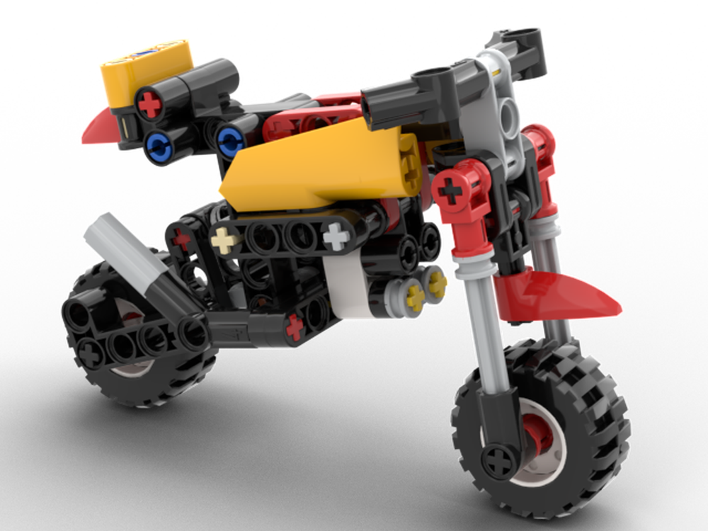 LEGO MOC 42101 - Enduro Motorcycle by hoppepe | Rebrickable - Build ...