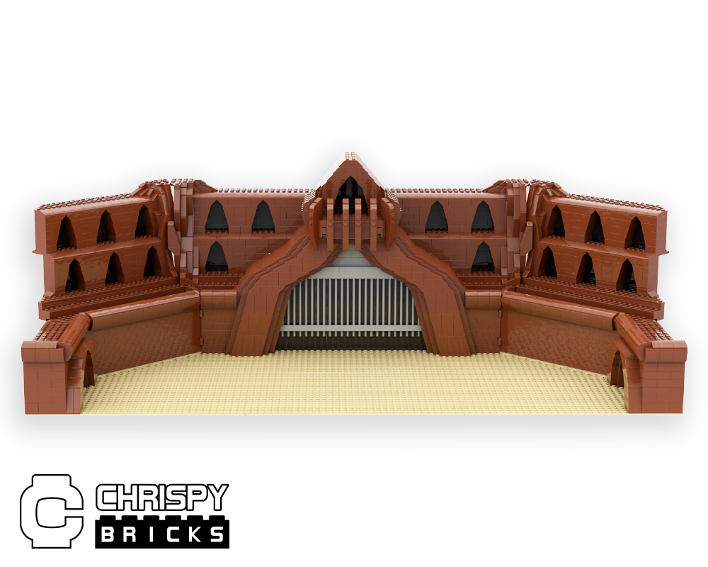 LEGO MOC Geonosian Arena by ChrispyBricks | Rebrickable - Build with LEGO