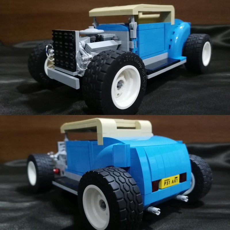 LEGO MOC 10252 Hot Rod by Jhashem2204 | Rebrickable - Build with LEGO
