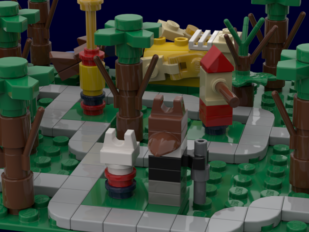 LEGO MOC Sprookjesbos uit De Efteling by Bisselink | Rebrickable ...