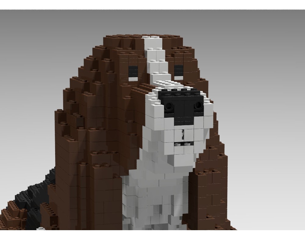 LEGO MOC Dog Basset Hound - life sized by PetProject | Rebrickable ...