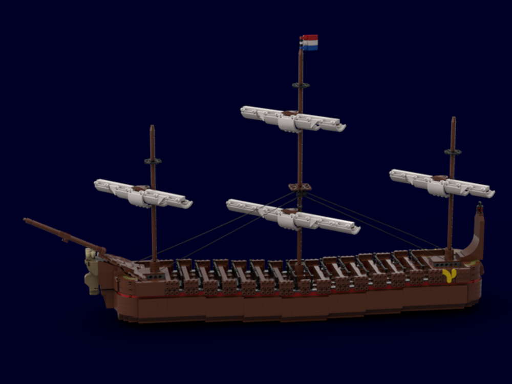 LEGO MOC De Halve Maen uit De Efteling by Bisselink | Rebrickable ...