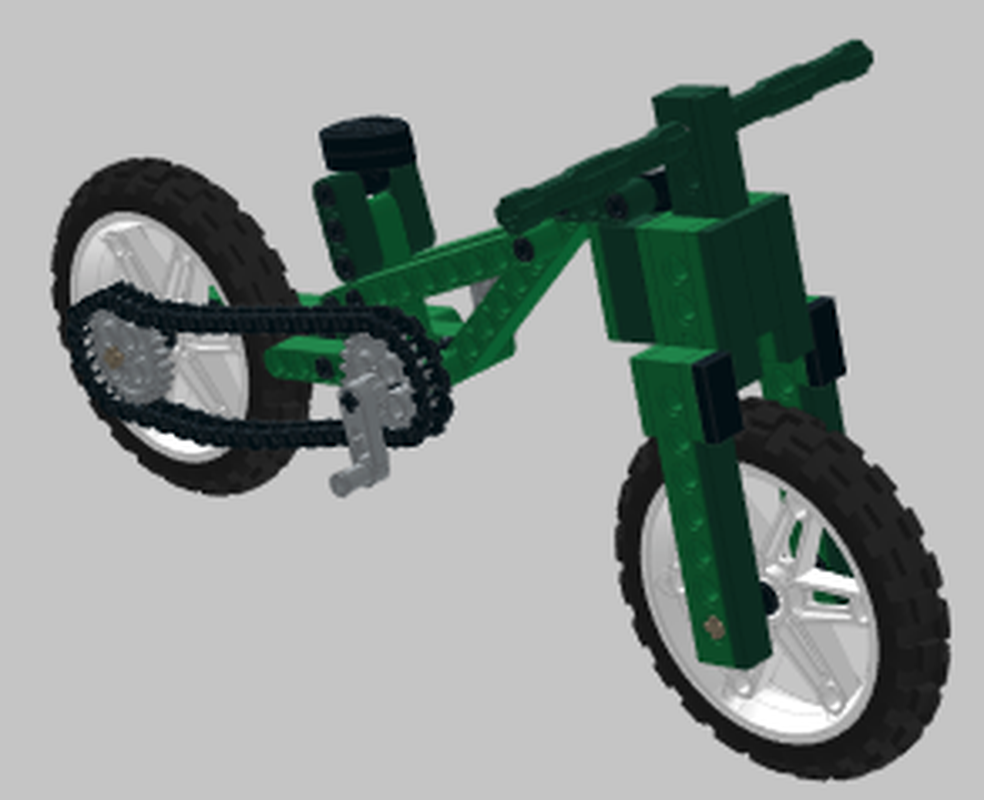 LEGO MOC Lego Bike by LegoLuke13 | Rebrickable - Build with LEGO
