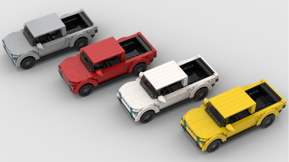 LEGO MOC Rivian R1T by chichikb | Rebrickable - Build with LEGO