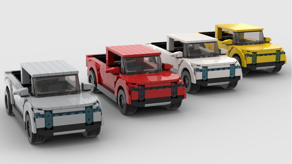 LEGO MOC Rivian R1T by chichikb | Rebrickable - Build with LEGO