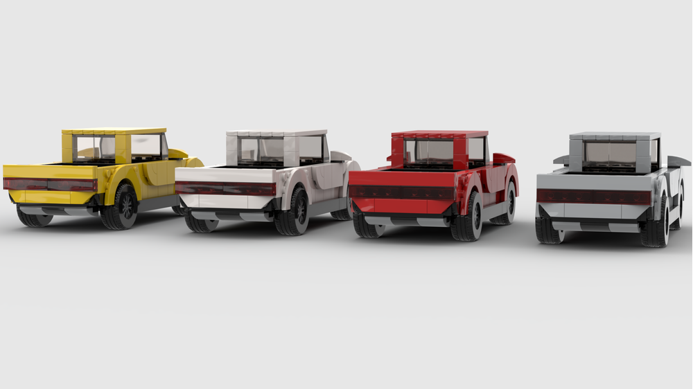 LEGO MOC-112060 Rivian R1T by chichikb | Rebrickable - Build with LEGO