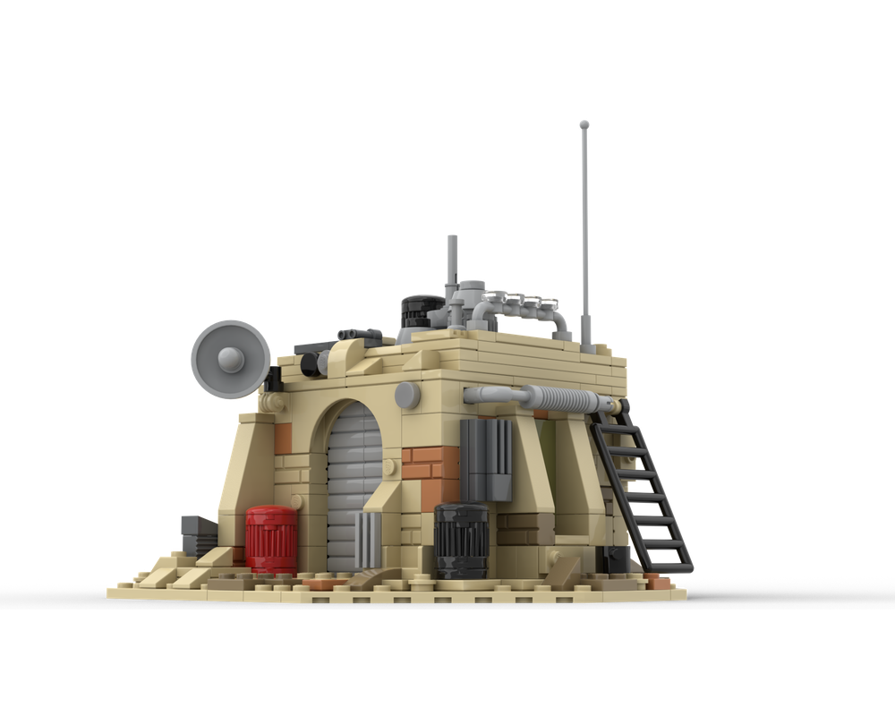 Lego Moc Sw House On Tatooine 1 By Mocopolis Rebrickable Build