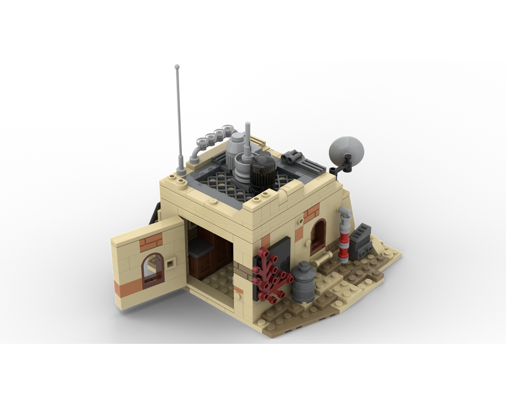 Lego Moc Sw House On Tatooine 1 By Mocopolis Rebrickable Build