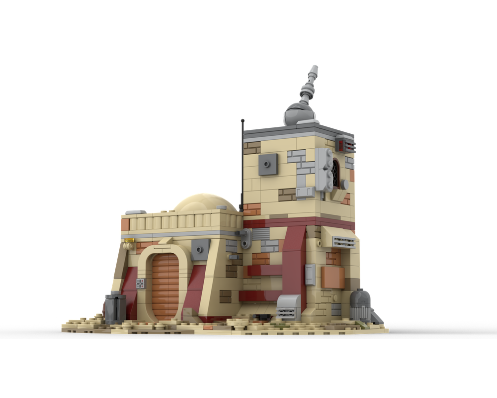 Lego Moc Sw House On Tatooine 2 By Mocopolis Rebrickable Build