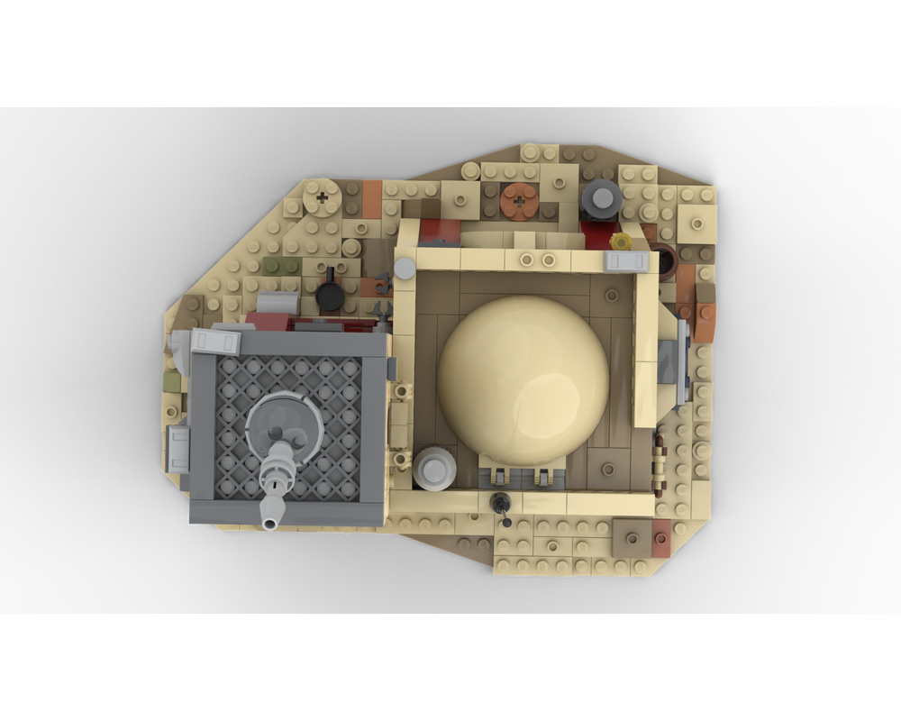 Lego Moc Sw House On Tatooine 2 By Mocopolis Rebrickable Build