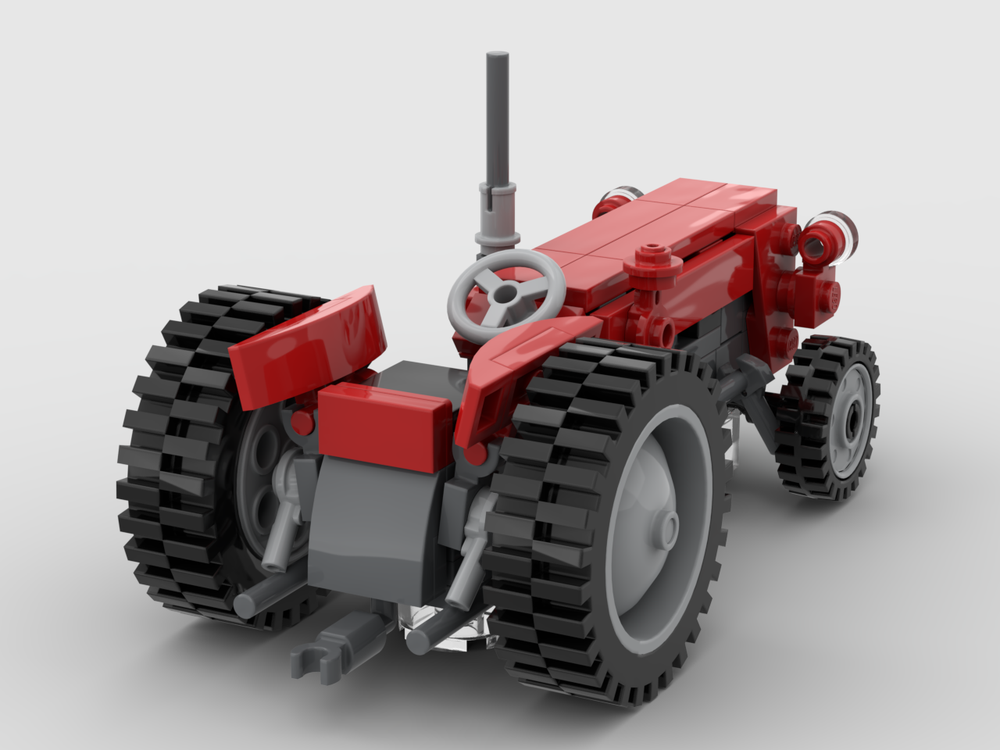 LEGO MOC Massey Ferguson 35 Display (1:25 scale) by Nikolaj DK Fergus ...