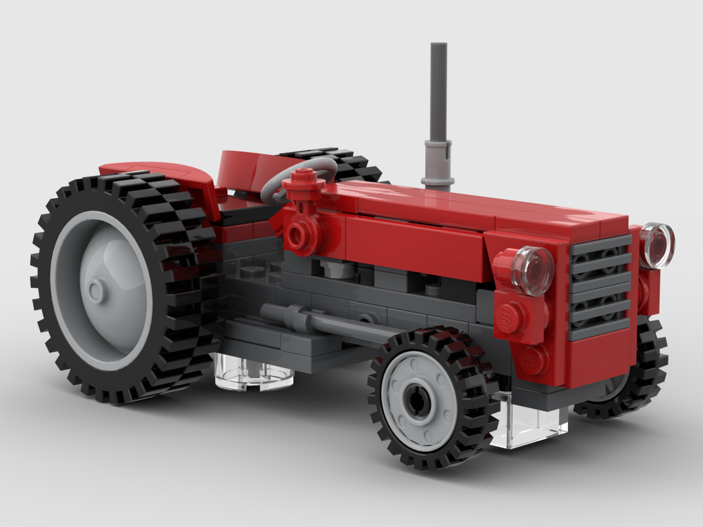 LEGO MOC Massey Ferguson 35 Display (1:25 scale) by Nikolaj DK Fergus ...