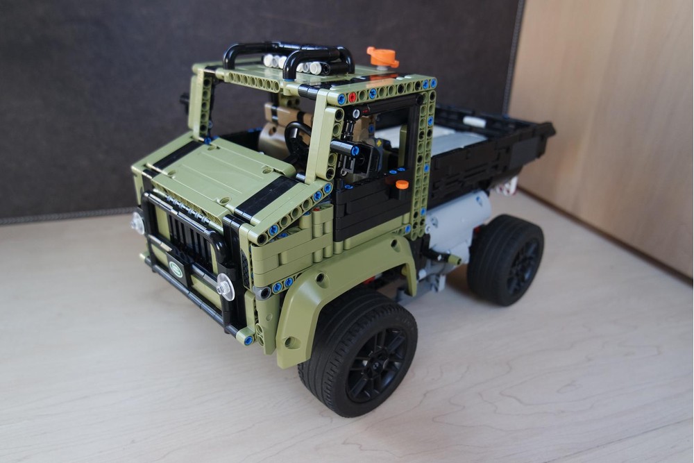 LEGO MOC 42110_D_Unimog (Motorized) by RinivanDongen | Rebrickable ...