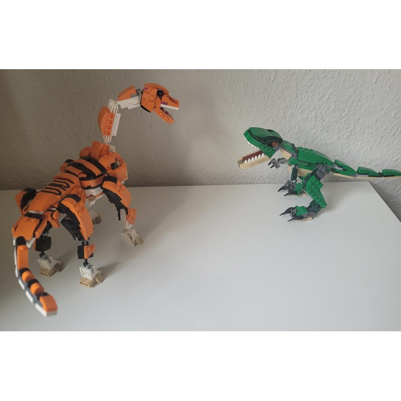 Lego Moc Brachiosaurus 31129 Alternate Build By Macharius Rebrickable Build With Lego