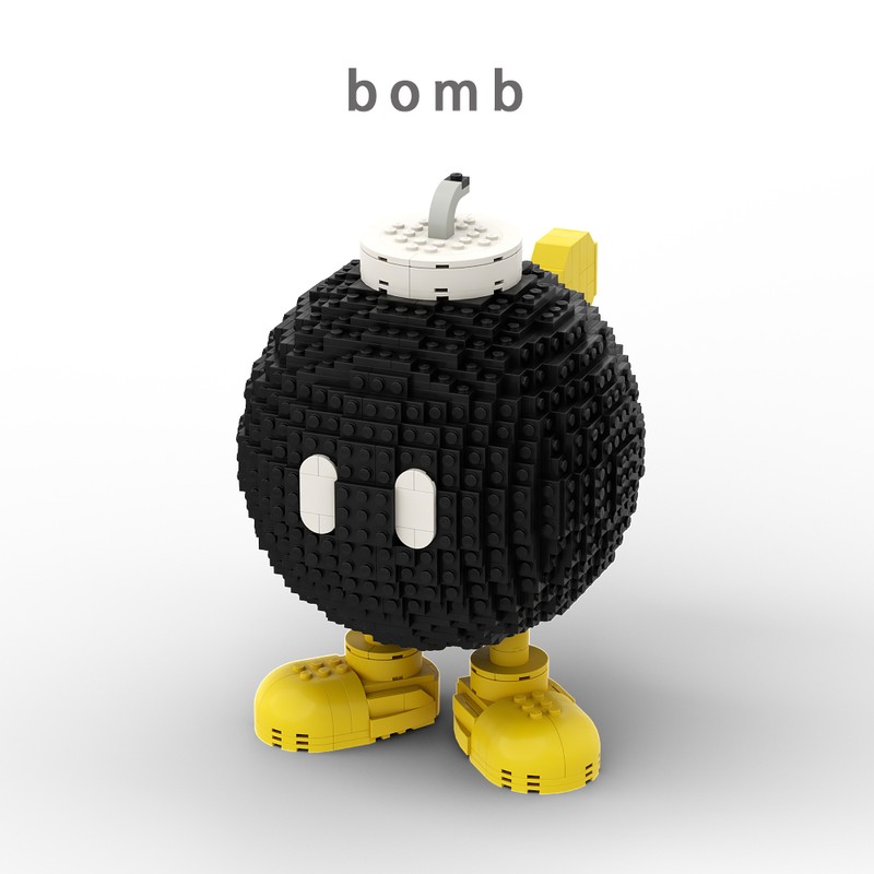 LEGO MOC bomb by xiaowang | Rebrickable - Build with LEGO