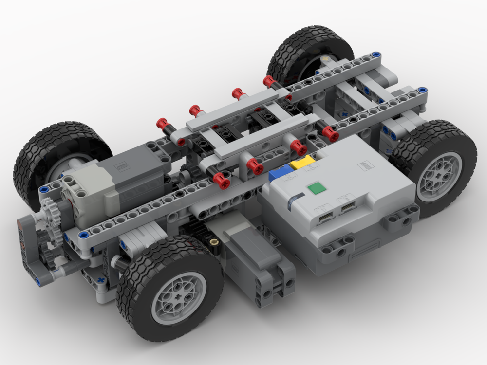 LEGO MOC Motorized Camera Dolly by legendsofleo | Rebrickable - Build ...