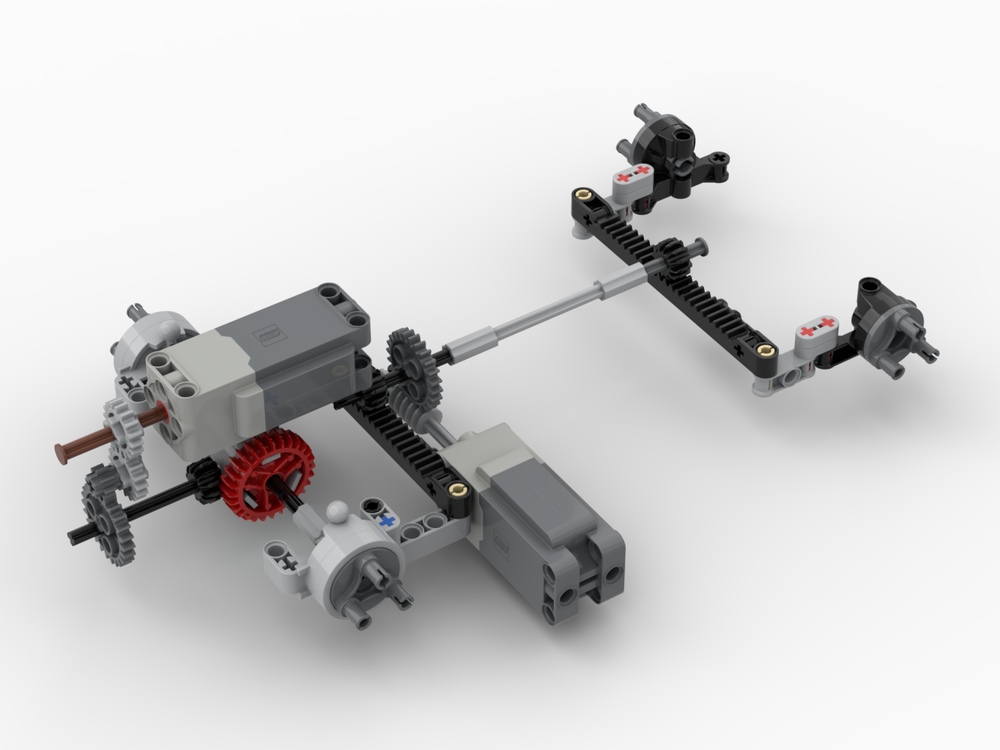 LEGO MOC Motorized Camera Dolly by legendsofleo | Rebrickable - Build ...