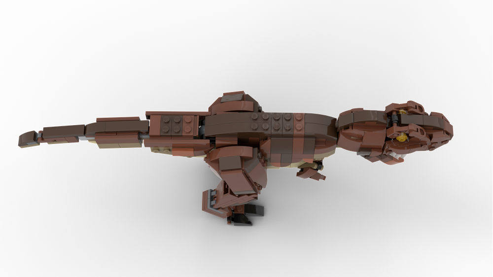 LEGO MOC T. Rex Minifigure Scale by 2bricksofficial | Rebrickable ...