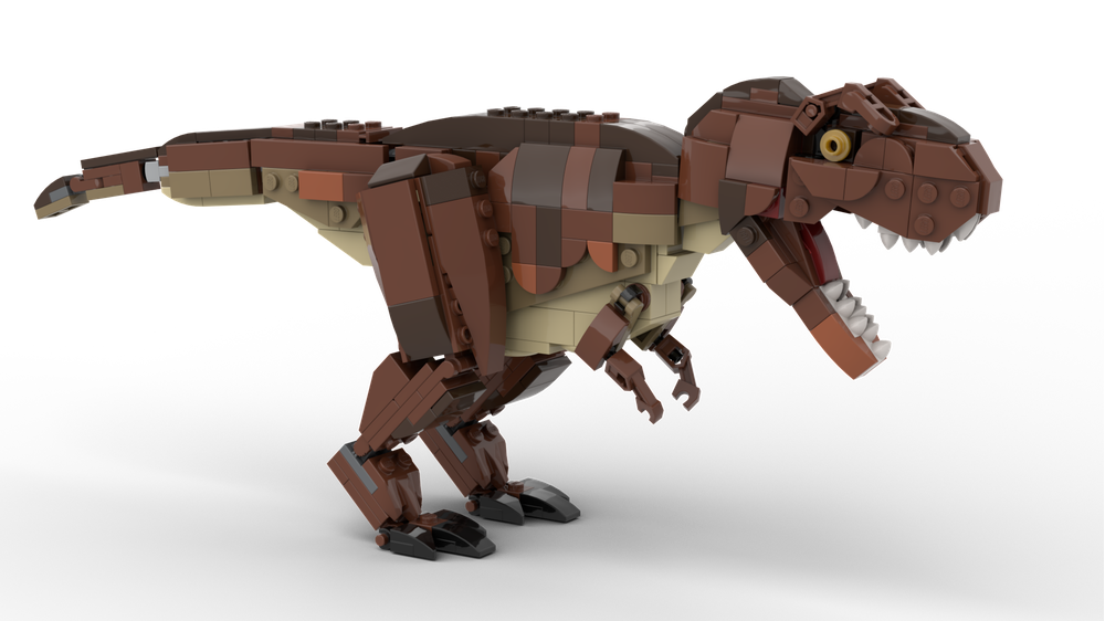 LEGO MOC T. Rex Minifigure Scale by 2bricksofficial | Rebrickable ...
