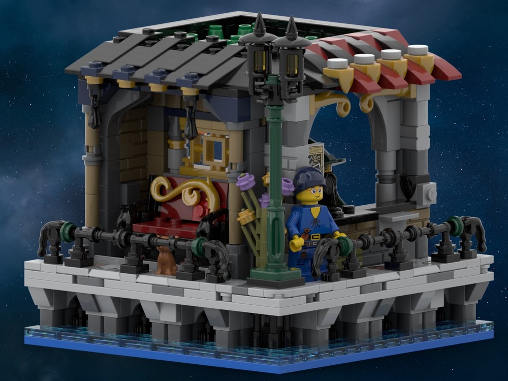 LEGO MOC Magic Street by Huebre | Rebrickable - Build with LEGO