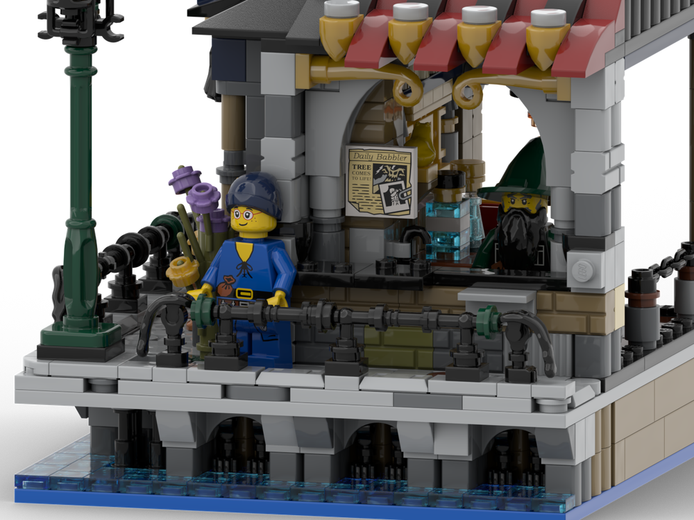 Lego Moc Magic Street By Huebre Rebrickable Build With Lego