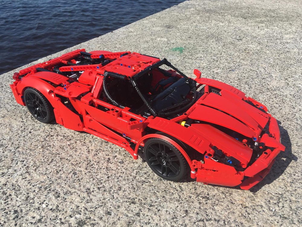 LEGO MOC 42025 Supercar Enzo by paave | Rebrickable - Build with LEGO