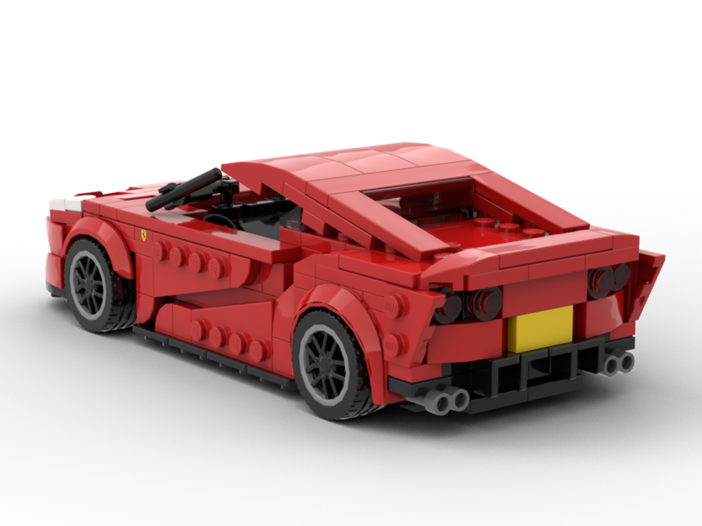 LEGO MOC Ferrari 812 superfast by koenkunbricks | Rebrickable - Build ...