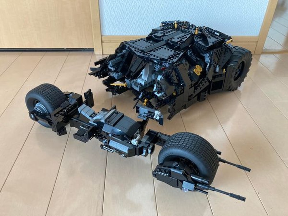 LEGO MOC UCS Batpod The Dark Knight Tumbler Version by CreationCaravan ...