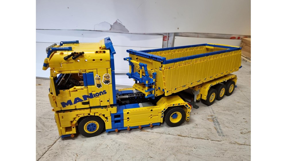 LEGO MOC Plattform for Efferman's Tipper Trailer by Huwi | Rebrickable ...