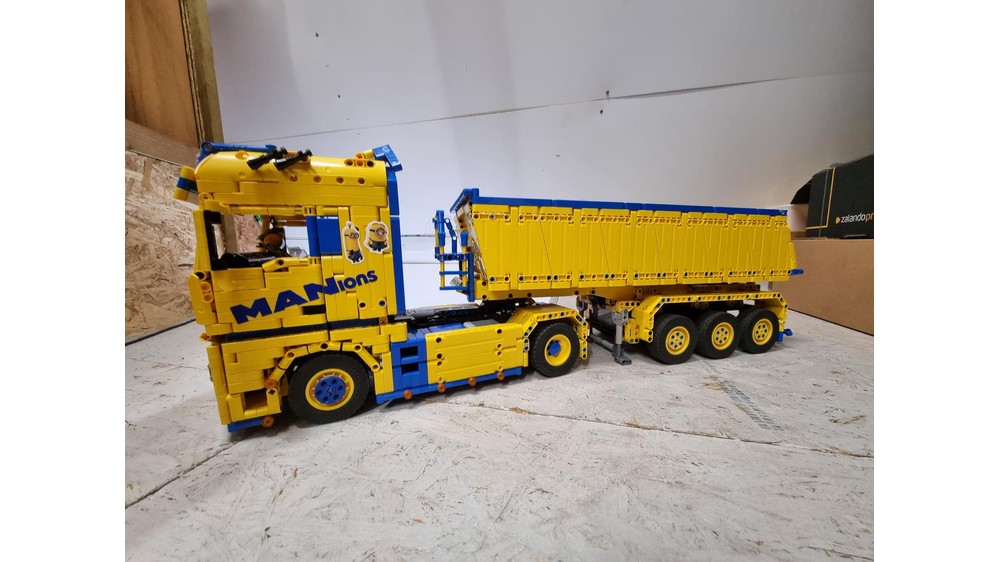 LEGO MOC Plattform for Efferman's Tipper Trailer by Huwi | Rebrickable ...