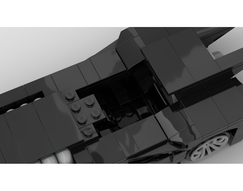Lego Moc The Animated Serie Batmobile V1 By Legojoseph Rebrickable