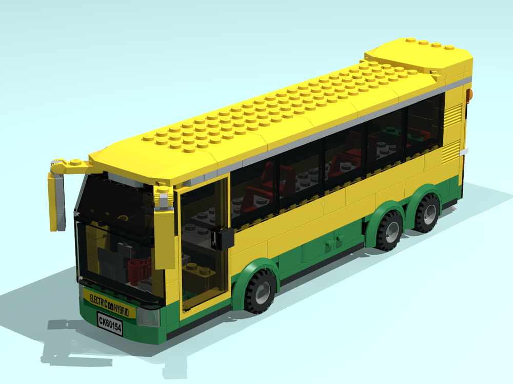 LEGO MOC Intercity Coach by NottaCadmonkey | Rebrickable - Build with LEGO
