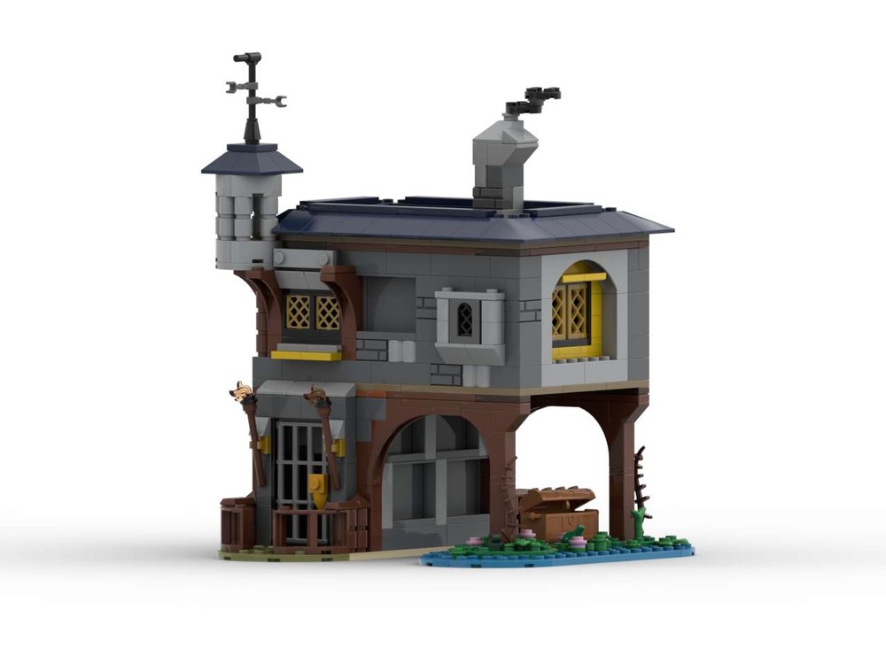LEGO MOC 31120 - Stilt House by Tavernellos | Rebrickable - Build with LEGO