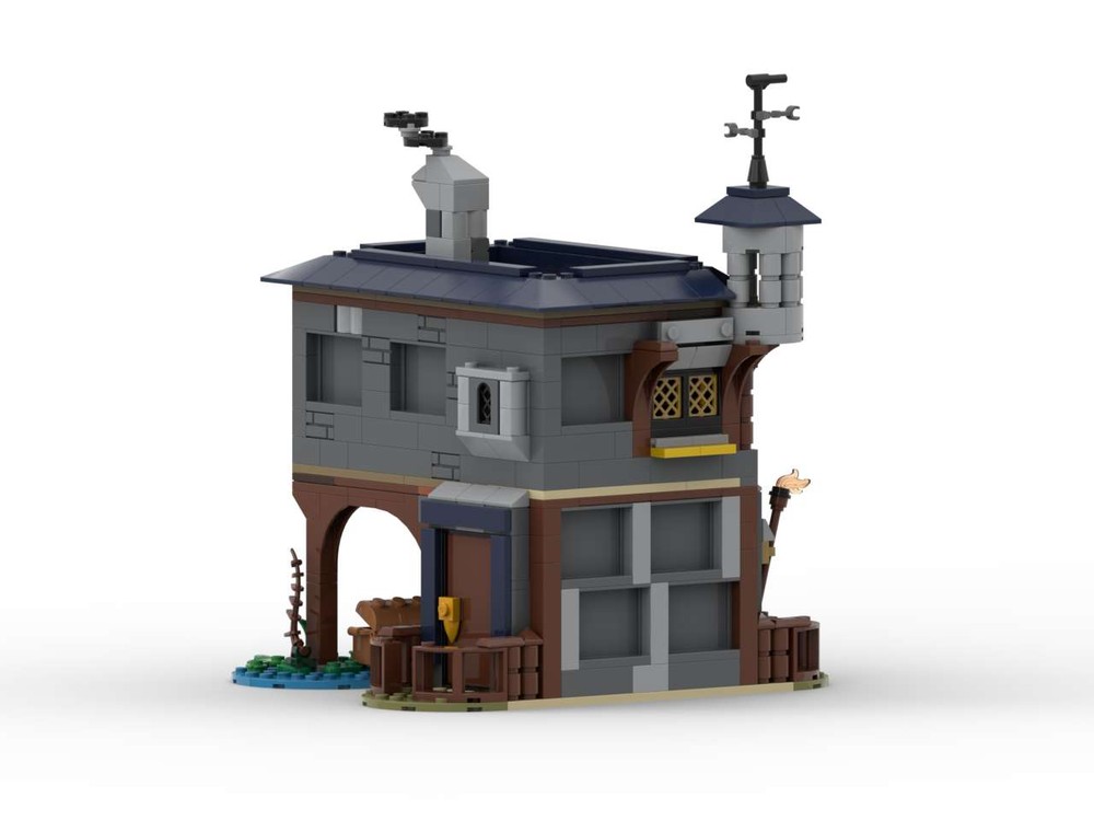 LEGO MOC 31120 - Stilt House by Tavernellos | Rebrickable - Build with LEGO