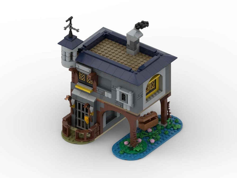 Lego Moc 31120 Stilt House By Tavernellos Rebrickable Build With Lego